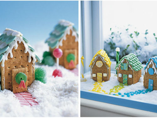 no-bake gingerbread houses - Kim Byers