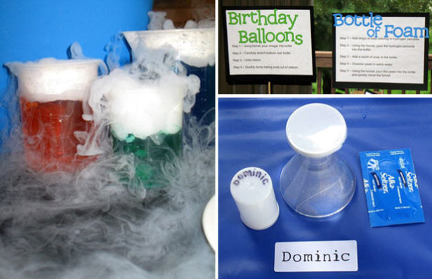 real parties: science experiment - Kim Byers