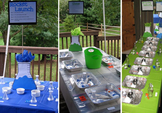 real parties: science experiment - Kim Byers