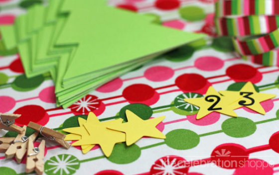 Christmas advent calendar craft - Kim Byers