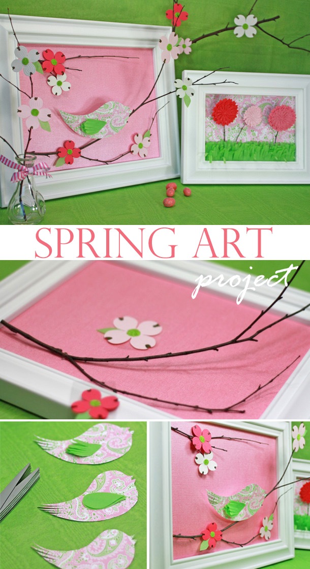 DIY Spring Art Project | Kim Byers
