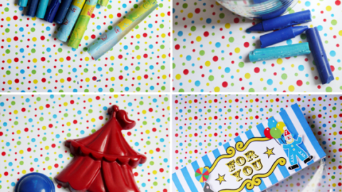 DIY circus crayon favors - Kim Byers