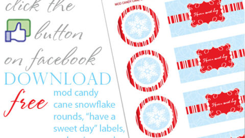 FREE mod candy cane printables - Kim Byers