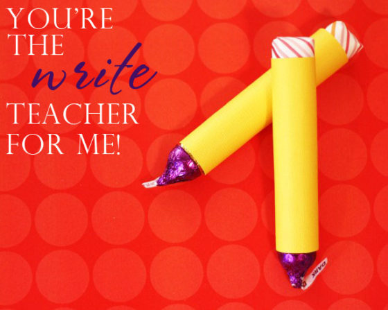 DIY teacher Valentines - Kim Byers