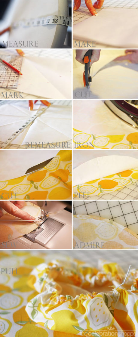 How to Make Super Easy DIY Bar Stool Chair Covers (Removable)