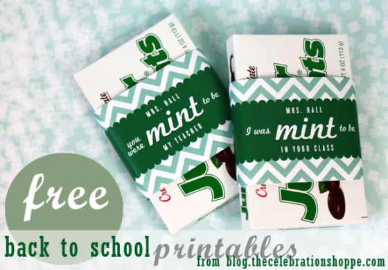 Free Printable Back to School Teacher Appreciation Gift | Kim Byers