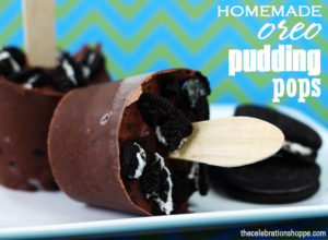 homemade oreo pudding pops - Kim Byers