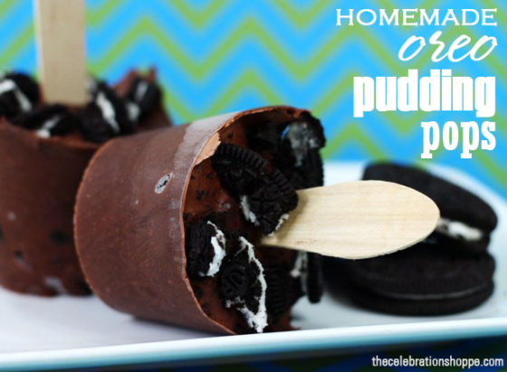 homemade oreo pudding pops - Kim Byers