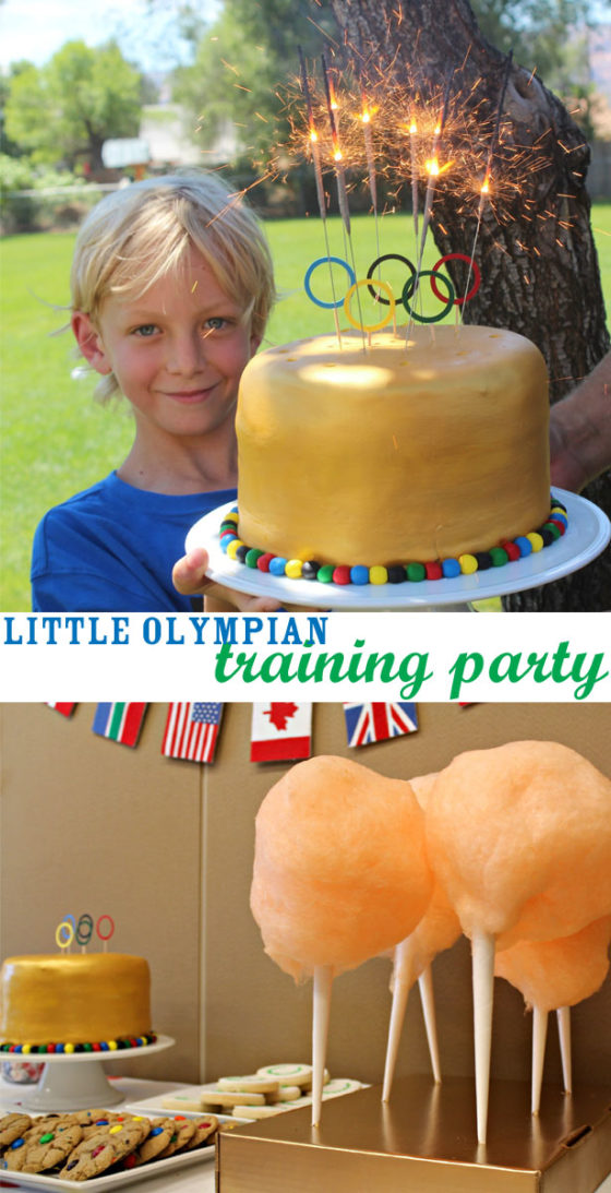 little Olympian training party - Kim Byers