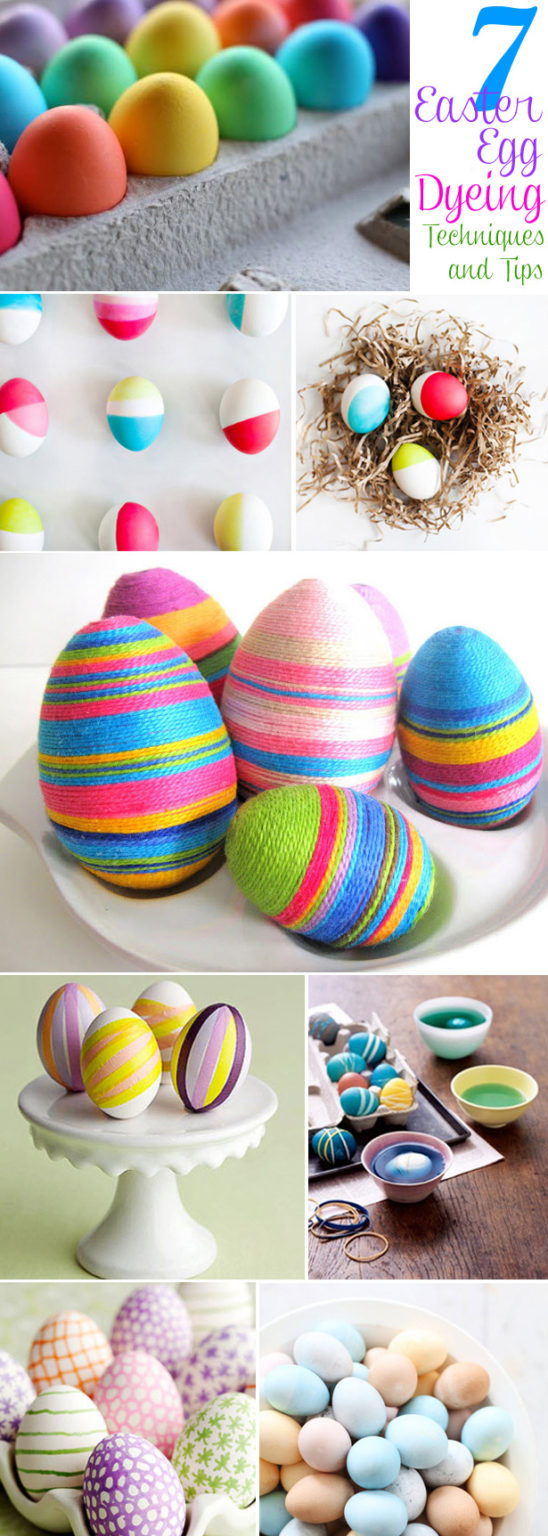 7 Easter Egg Dyeing Techniques - Kim Byers