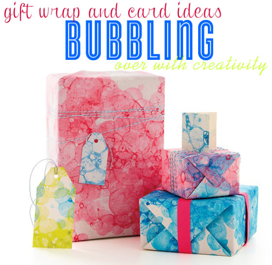 DIY Bubble Wrapping Paper | Kim Byers