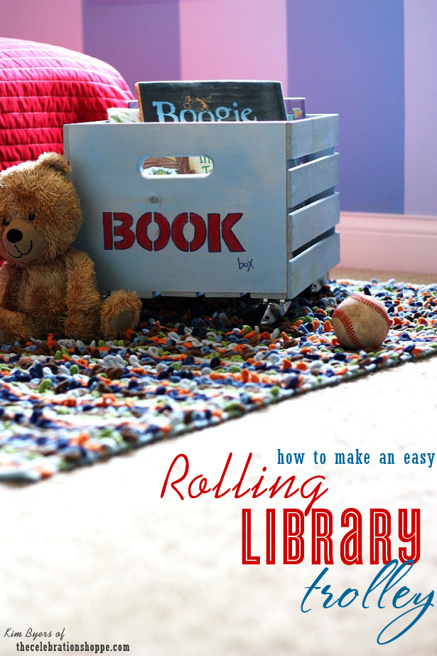 how to make a rolling library - Kim Byers