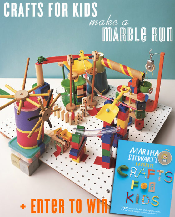 DIY marble run craft + book giveaway - Kim Byers