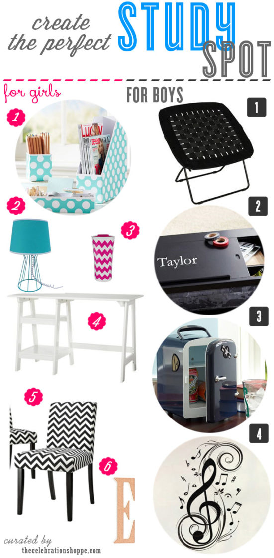 create the perfect study spot - Kim Byers