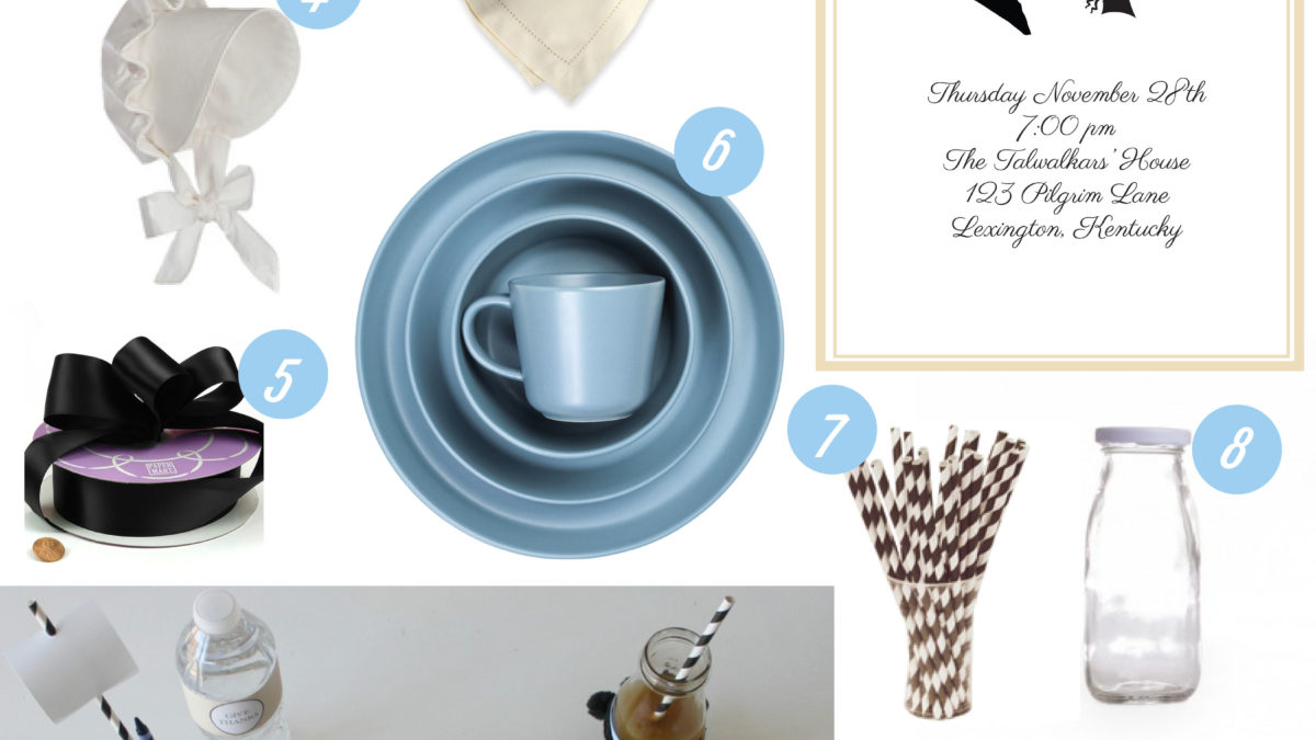 Classic Preppy Thanksgiving Table Setting | Kim Byers