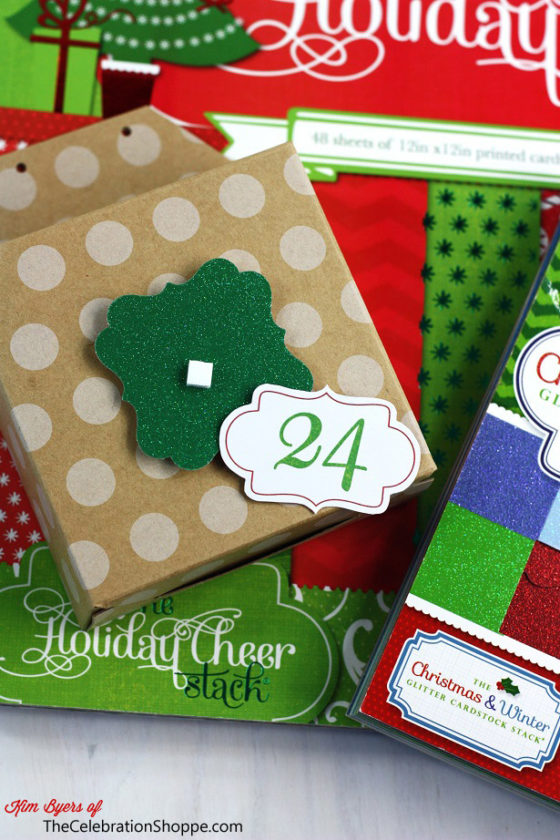How To Make An Easy DIY Christmas Advent Calendar {Tutorial} - Kim Byers