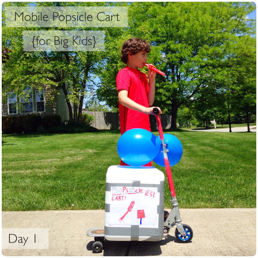 Mobile Popsicle Cart {Entrepreneur Kids} - Kim Byers