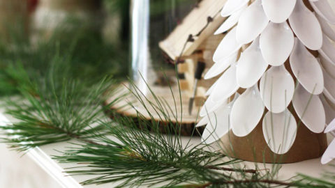 Plastic Spoon Christmas Trees - Kim Byers