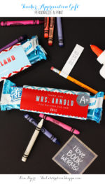 Teacher Appreciation Candy Bar Wrapper Idea Free Printable
