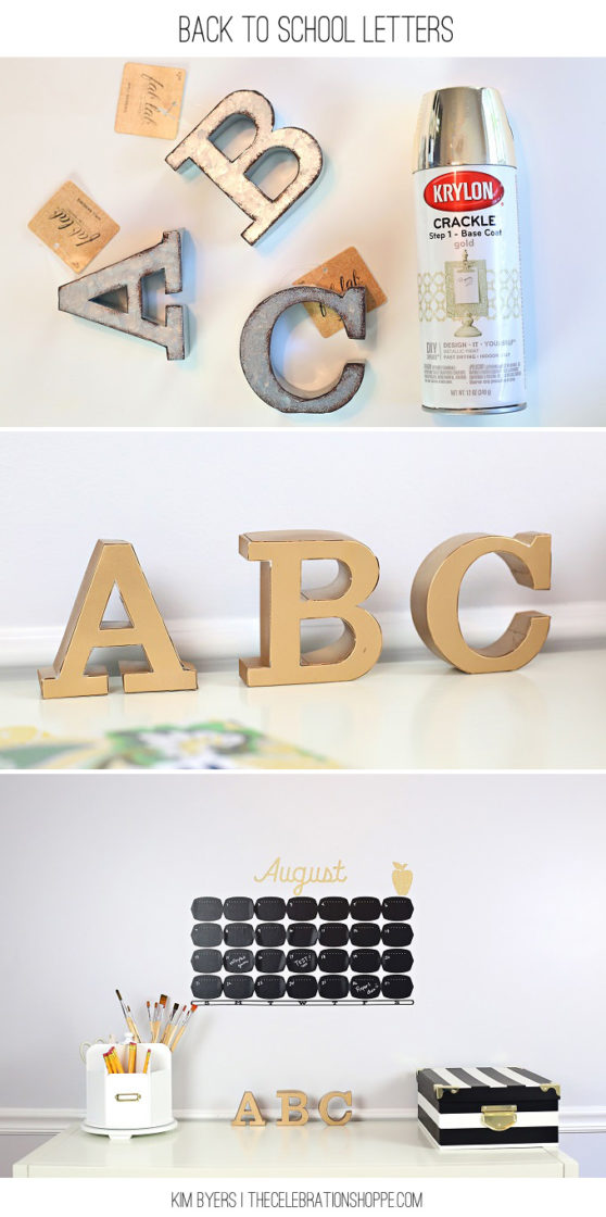 Back To School Kids Study Desk Ideas and Organization Crafts