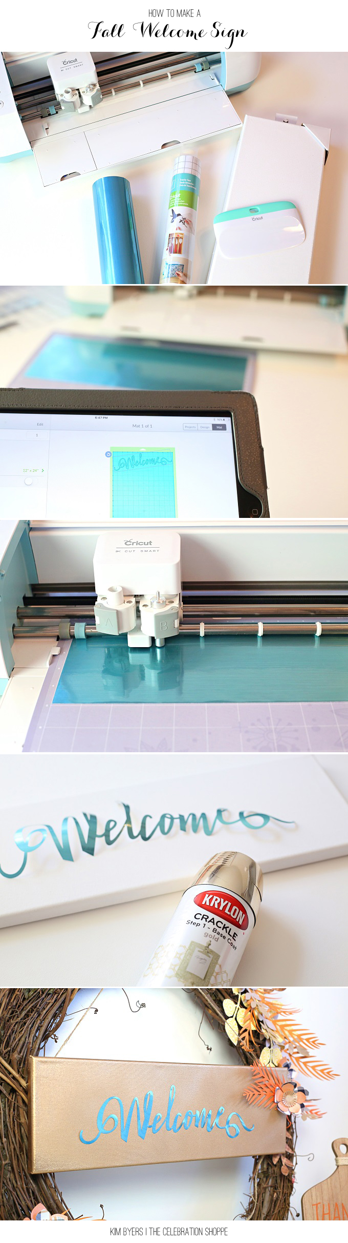 Foil Crafted Welcome Sign | The Celebration Shoppe