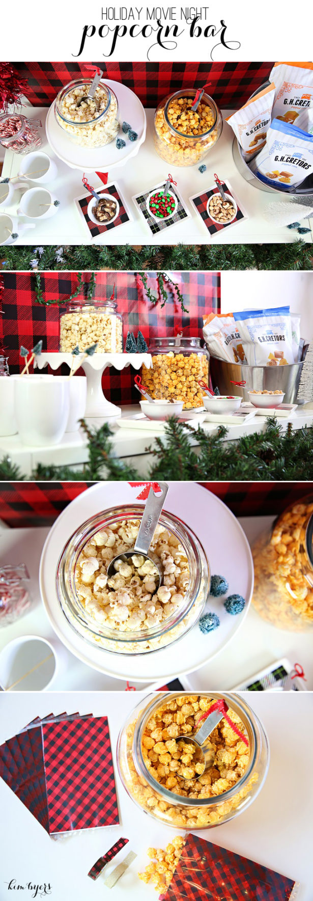 Holiday Movie Night Popcorn Bar - Kim Byers