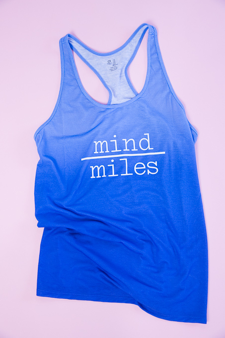 Mind Over Miles Track And Field Graphic Tee With New Cricut SportFlex ...