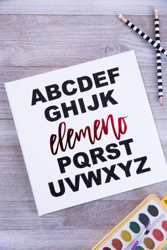 Back To School ABC Cut File - Kim Byers