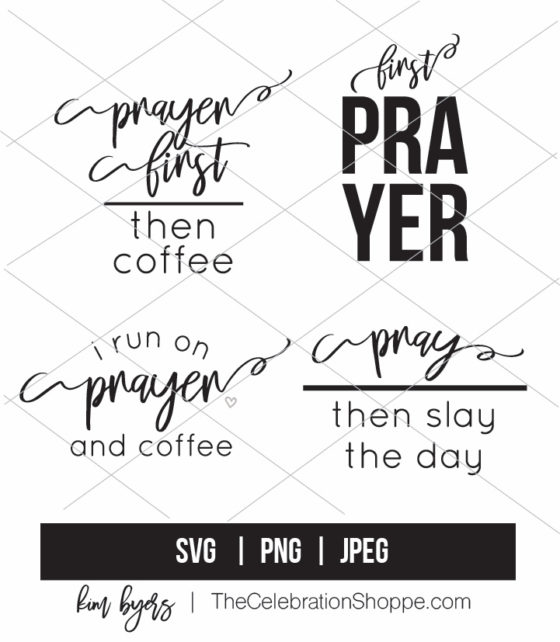 Christian Gifts - Prayer SVG Bundle - Kim Byers