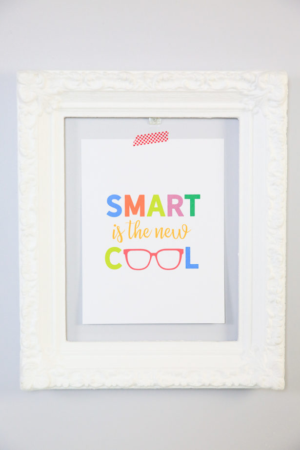 Back To School Homework Table + Free Wall Art - Kim Byers