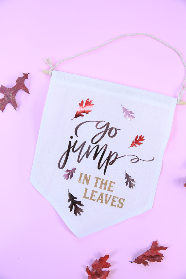 Leaves SVG & Fall Pennant With Cricut Maker - Kim Byers